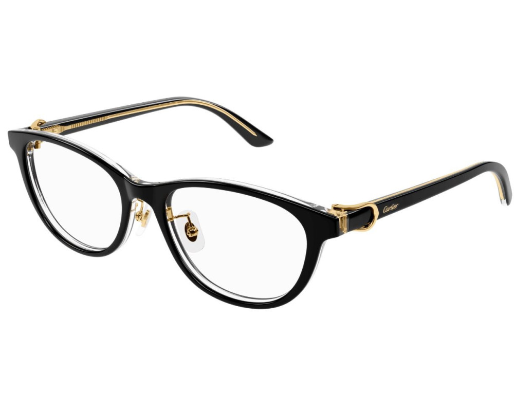 Cartier Eyeglasses Initiation CT0456OJ Frame color Black