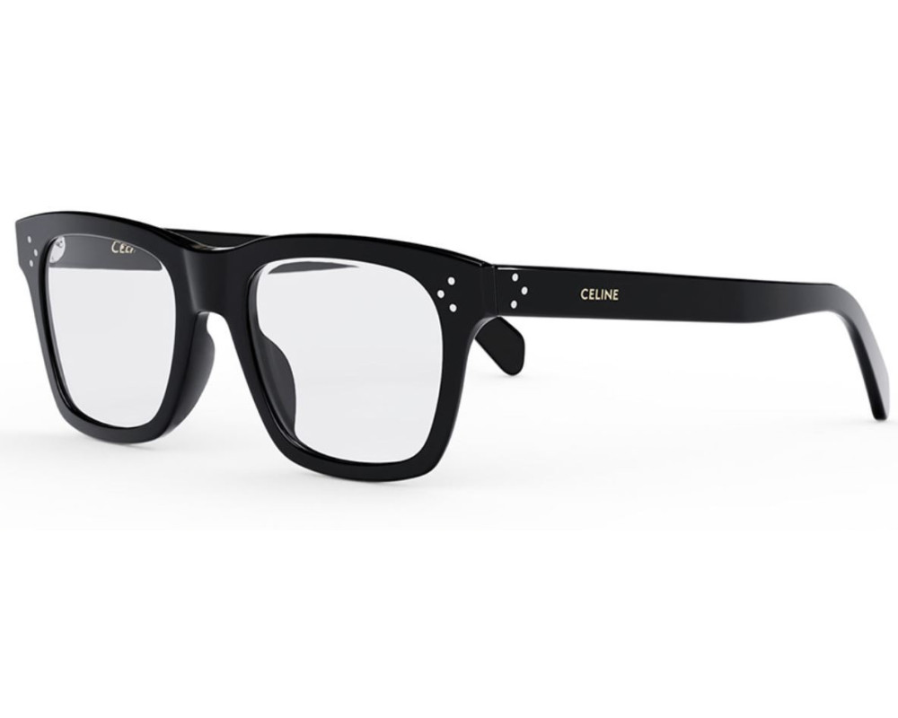 CELINE Eyeglasses 3 Dots Rectangular CL50119I Frame color Black