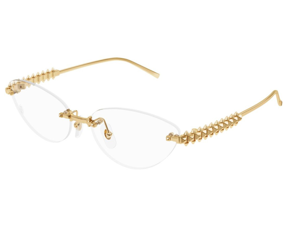 Cartier Clash Sunglasses CT0565O Frame color Gold